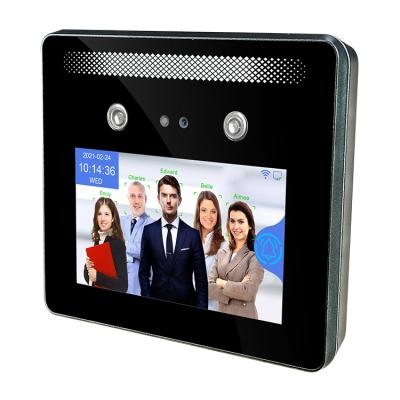 China Dynamic Face Recognition Attendance Machine 5 Inch HD IPS Screen 5000 Face Capacity for sale