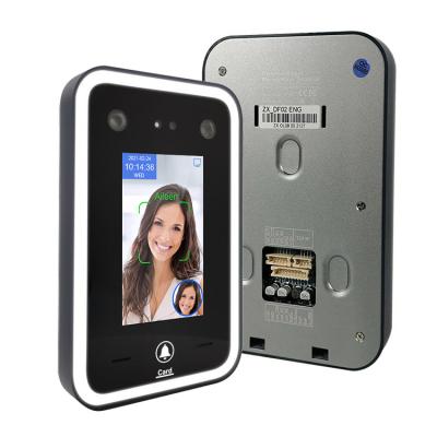 China TCP IP Cloud Free Face Recognition Attendance Machine Biometric Gate Access System 4.3 Inch 5000 Face Capacity for sale
