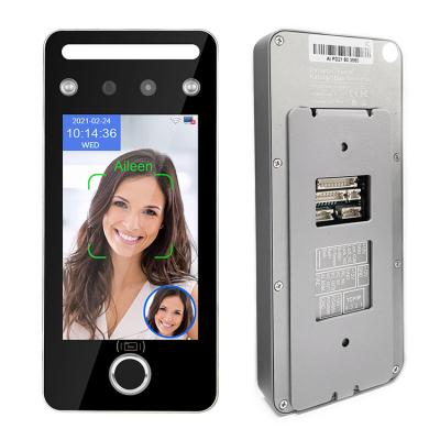 China IR Camera Facial Recognition Access Control System with 50000 Face Capacity 5 Inch Touch Screen for sale