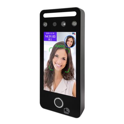 China WiFi RFID Fingerprint Face Recognition Attendance Machine 5000 Face Capacity Cloud Software for sale