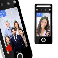 China WiFi HD 720P Biometric Time Attendance System Face Recognition Machine 5 Inch Touch Screen 5000 Face Capacity for sale