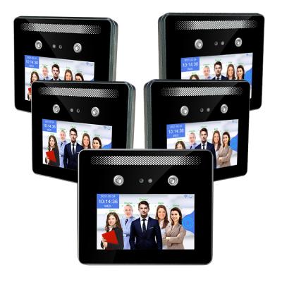 China TIMMY 5 Inch WDR Multi Person Face Recognition Attendance Machine 5000 Face Capacity for sale