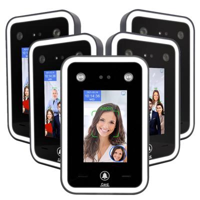 China 4.3 Inch Face Recognition Biometric Time Attendance Access Control with 5000 Face Capacity WiFi for sale