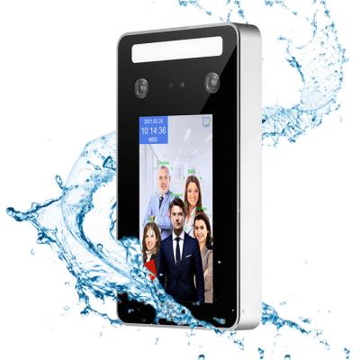China Biometric Face Recognition Attendance Machine 5 Inch Touch Screen 5000 Face Capacity QR Code Door Control for sale