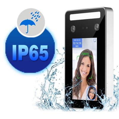 China 5.0 Inch Facial Recognition Access Control System RFID QR Code Time Recording for sale