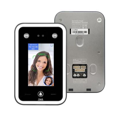 China AI Visible Light Cloud Biometric Face Recognition Access Control Time Clock 5000 Face Capacity 0.2s Recognition for sale