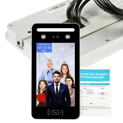 China WDR Cloud NPU 1.2T Facial Recognition Access Control System Time Attendance Machine for sale