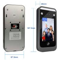 China 3m Wiegand 34 Face Recognition Access Control Terminal with 4.3-Inch IPS Screen for sale