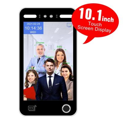 China TIMMY 10 Inch AI Facial Recognition Fingerprint Access Control System 5000 Face Capacity for sale