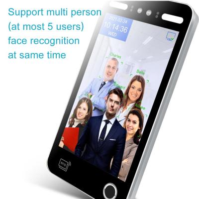 China AI Dynamic Facial Recognition Access Control Terminal 10.1 Inch Linux 3.1 50000 Face Capacity for sale