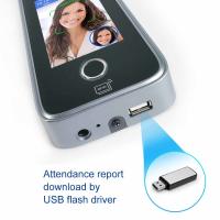 China 4.3 Inch IPS Touch Screen Face Recognition Attendance System 5000 Face Capacity 0.2s Recognition for sale