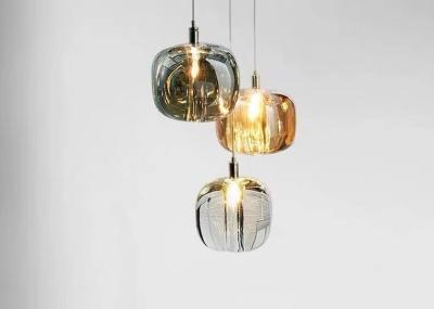 China Apple Shape Modern Light Luxury Bedroom Bedside Chandelier Creative Restaurant Bar Lamp for sale