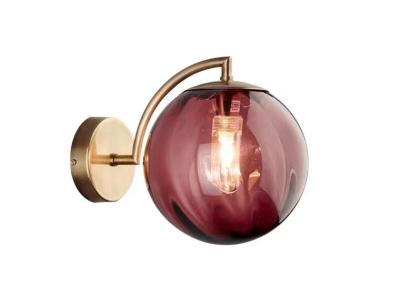 China Minimalist gold and black led bedroom wall lights simple black led minimalist indoor Wall Lamp for sale