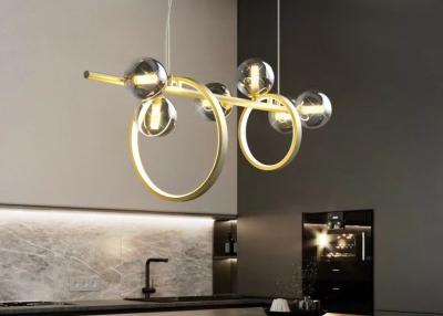 China Bubble Glass Ball  Home Bedroom Led Pendant Ceiling Lights Suspended  Pendant Lamp for sale