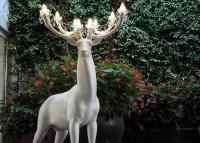 China SPOTTED  DEER CRYSTAL  HOME DECOR FLOOR LAMP FOR LIVING ROOM FLOOR STANDING LAMP for sale