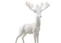 China SPOTTED  DEER CRYSTAL  HOME DECOR FLOOR LAMP FOR LIVING ROOM FLOOR STANDING LAMP for sale