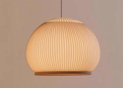 China Fabric Shade with acrylic ABS modern wedding restaurant E27 pendant lamp for sale