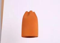 China Cement and concrete and resin orange yellow handmake contemporary pendant lamp for sale