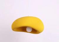 China Cement and concrete and resin orange yellow handmake contemporary pendant lamp for sale