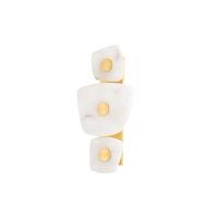 China Marble led gold metal  indoor decoration wall lamp for hotel for sale