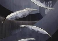 China French modern minimalist luxury living room ceiling lamp high-end feather art high-end restaurant chandelier for sale