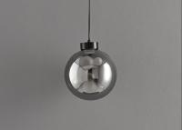 China Italian minimalist bedroom bedside chandelier modern simple light luxury high-end glass bar restaurant entrance hanging line lamp for sale