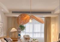 China Wabi-sabi style rope chandelier simple creative bedroom living room lamp hand-woven Japanese retro homestay restaurant lamp for sale