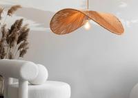 China Wabi-sabi style rope chandelier simple creative bedroom living room lamp hand-woven Japanese retro homestay restaurant lamp for sale