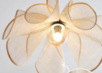 China French cream style chandelier Nordic simple restaurant living room bedroom Japanese style high-grade flower-shaped lamp for sale