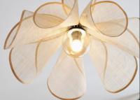 China French cream style chandelier Nordic simple restaurant living room bedroom Japanese style high-grade flower-shaped lamp for sale