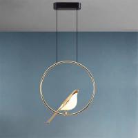 China Magpie chandelier smart dimming light luxury bedroom bedside lamp balcony staircase restaurant creative bird for sale