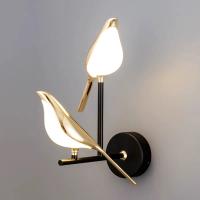 China Magpie chandelier smart dimming light luxury bedroom bedside lamp balcony staircase restaurant creative bird for sale