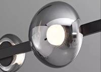 China Round pendant lamp long glass lamp for homedecor unique design for home LED bulb for sale