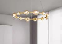 China Round pendant lamp long glass lamp for homedecor unique design for home LED bulb for sale