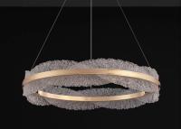 China Gold Modern French Design Living Room Light Ambient Lighting Designer Choice led Chandelier for sale