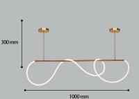 China Contemporary Design Warm Ambiance Round Rope DIY Bedroom Pendant Lamp Chandelier for sale