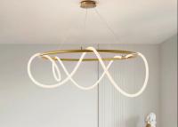 China Contemporary Design Warm Ambiance Round Rope DIY Bedroom Pendant Lamp Chandelier for sale