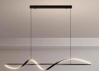 China Artistic Lighting Elegant Long Interior Design Ambient Lighting Manufacture led Chandelier for sale