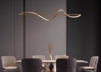China Artistic Lighting Elegant Long Interior Design Ambient Lighting Manufacture led Chandelier for sale