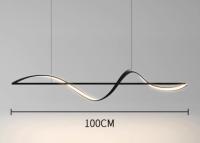 China Artistic Lighting Elegant Long Interior Design Ambient Lighting Manufacture led Chandelier for sale