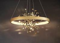 China Exhibition hall light luxury American classical European style model house villa living room bedroom restaurant personality designer exhibition hall chandelier for sale