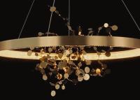 China Exhibition hall light luxury American classical European style model house villa living room bedroom restaurant personality designer exhibition hall chandelier for sale