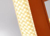 China Leather chandelier led tube big light for Villa Interiordesign Pendant lamp for sale