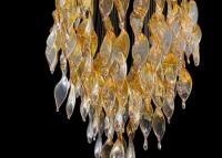 China Hotel villa stone leaf and bird chandelier for hotel big pendant lamp for home for sale