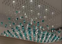 China Hotel villa stone leaf and bird chandelier for hotel big pendant lamp for home for sale
