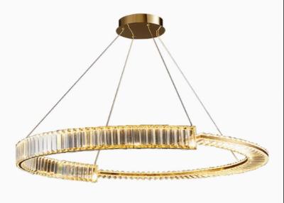 China Post-modern light luxury chandelier stainless steel crystal living room lamp Nordic simple restaurant lamp bedroom LED lamp lighting for sale