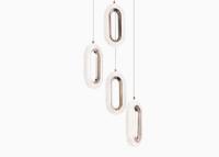 China Nordic light luxury living room restaurant entrance chandelier high-end creative bedroom lamp led chandelier full set of home lighting for sale