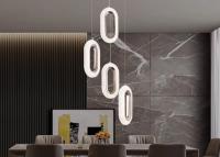 China Nordic light luxury living room restaurant entrance chandelier high-end creative bedroom lamp led chandelier full set of home lighting for sale