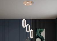 China Nordic light luxury living room restaurant entrance chandelier high-end creative bedroom lamp led chandelier full set of home lighting for sale
