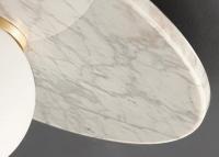 China Natural marble Nordic villa corridor ceiling lamp designer homestay art creative personality corridor lamp for sale